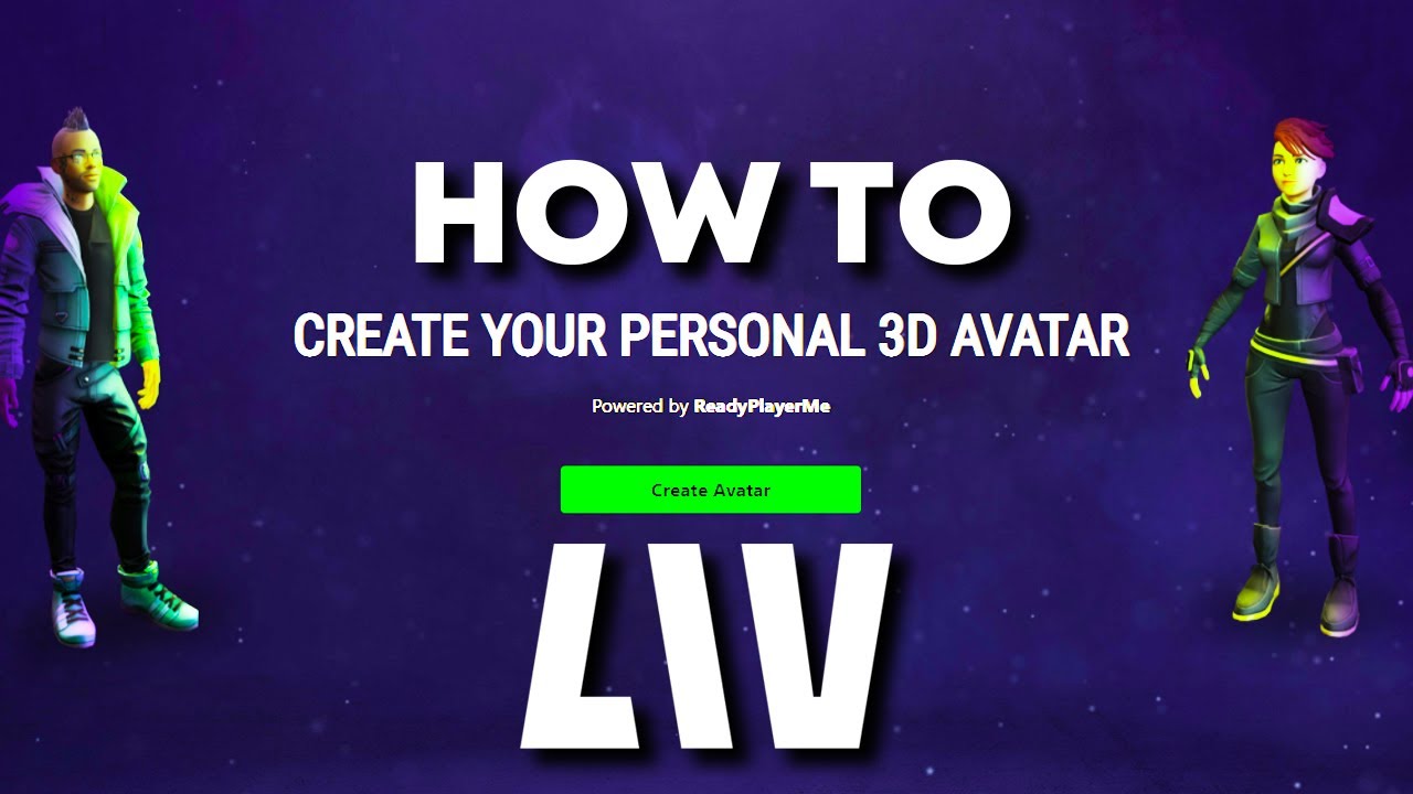 How To Make Custom 3D Avatar on LIV [no nonsense tutorial] - YouTube