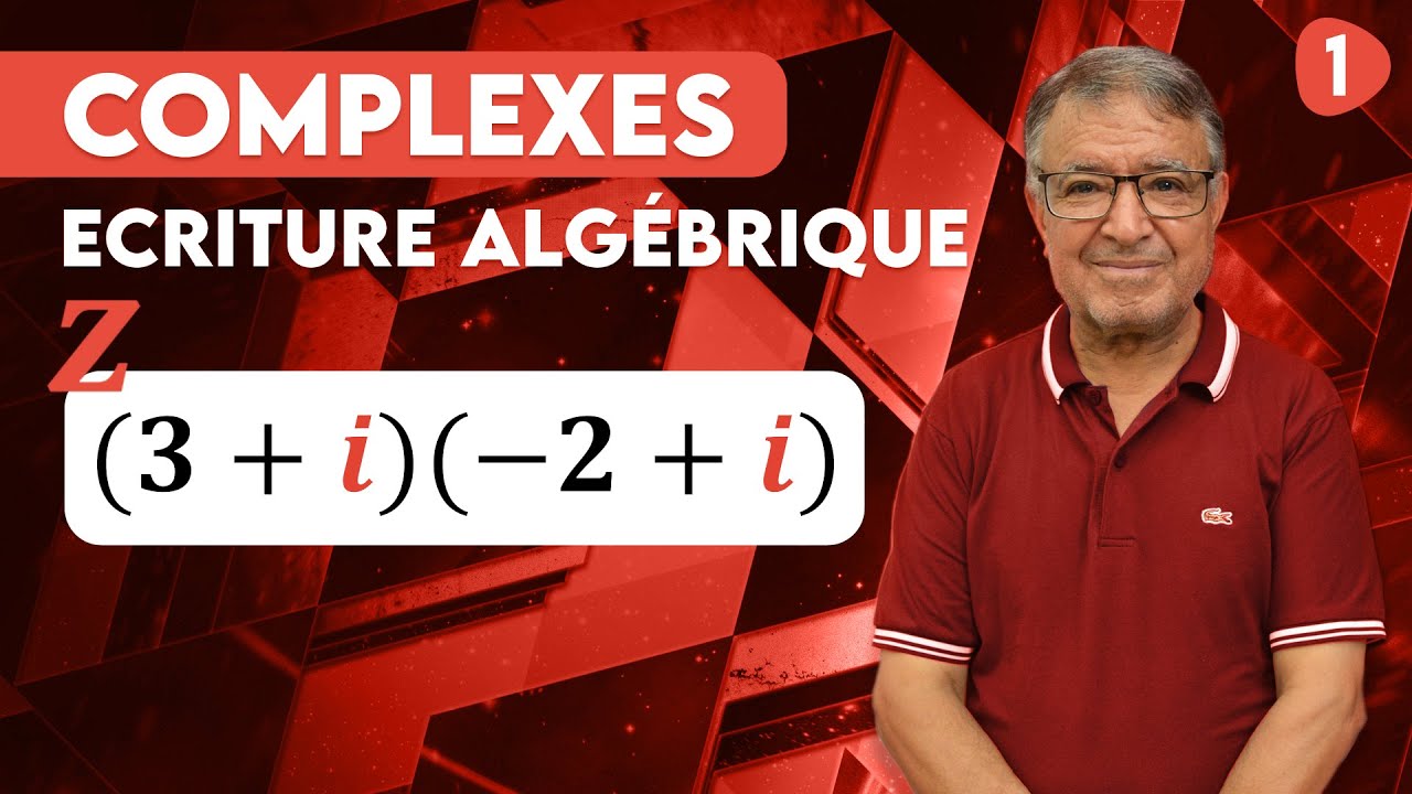 Complexes - Ecriture Algébrique - Ex 1 #BAC #Terminale - YouTube