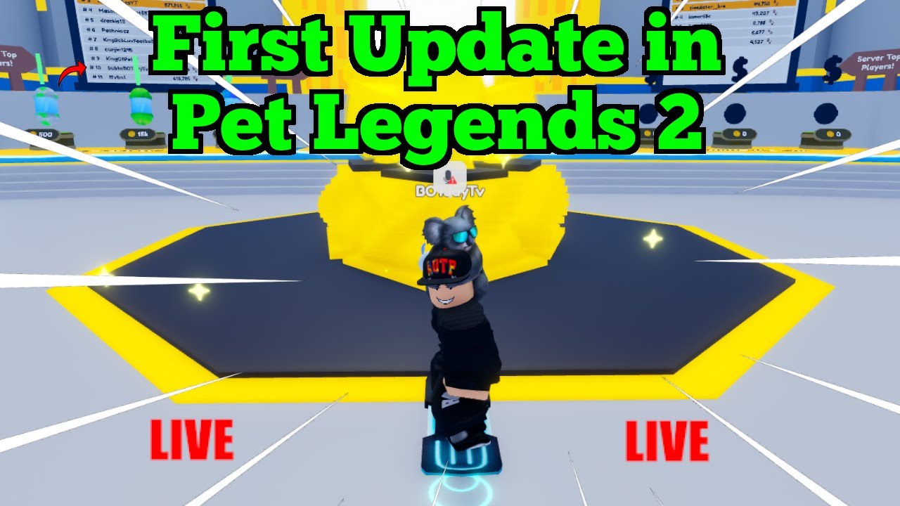 FIRST UPDATE IN PET LEGENDS 2 LIVE ! - YouTube