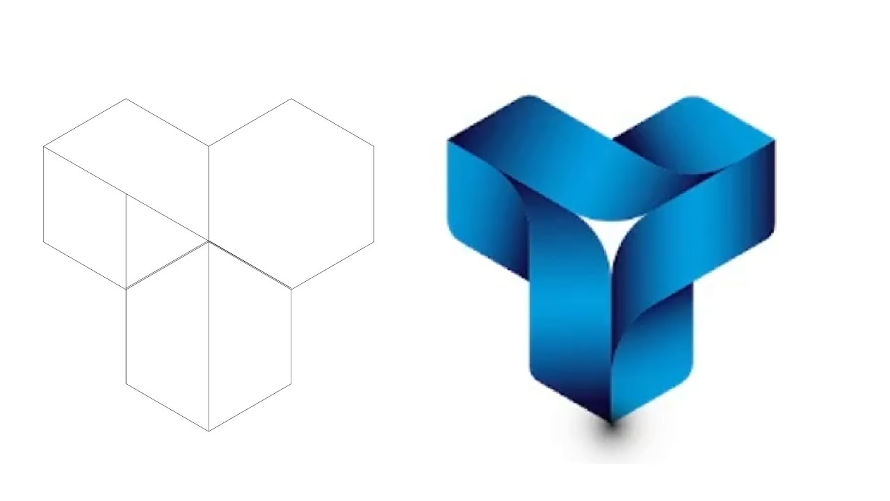 How to Create a New 3D Logo | Adobe Illustrator Tutorial - YouTube