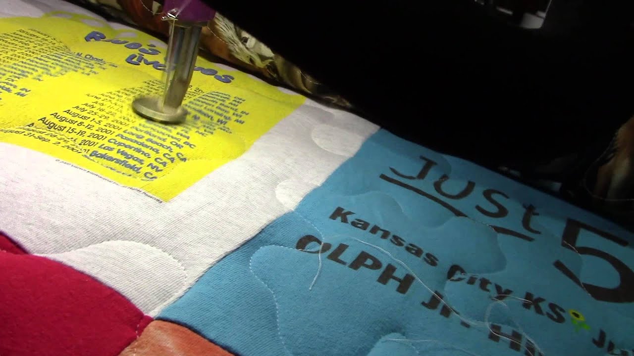 Nolting Longarm quilting machine spoon foot. - YouTube