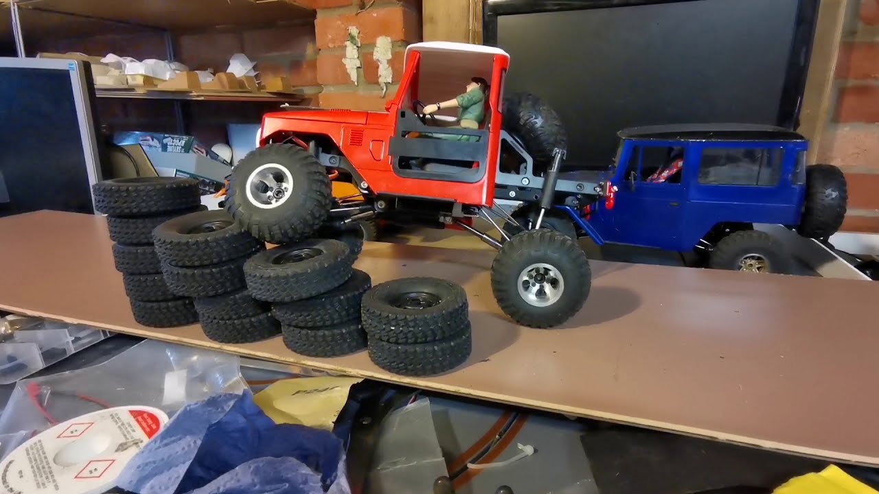 Custom WPL C44 KM driving into big flex. C44KM #shorts - YouTube