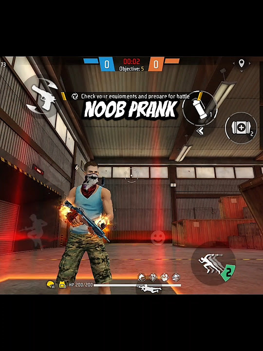 Noob Prank With Random Player 🗿 #freefire #atunafgaming - YouTube