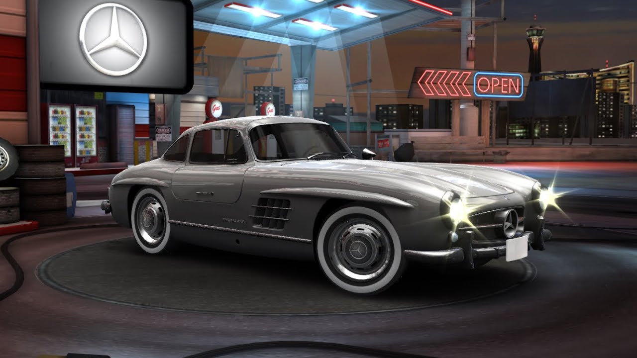 CSR Classics Car Showcase #4: Mercedes Benz 300 SL GULLWING - YouTube