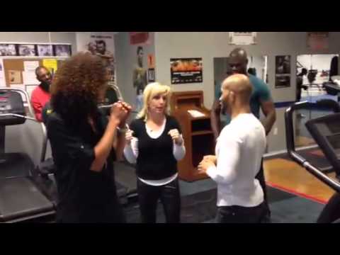 Fox 29's Jenn Frederick vs. UFC champ Demetrious Johnson - YouTube