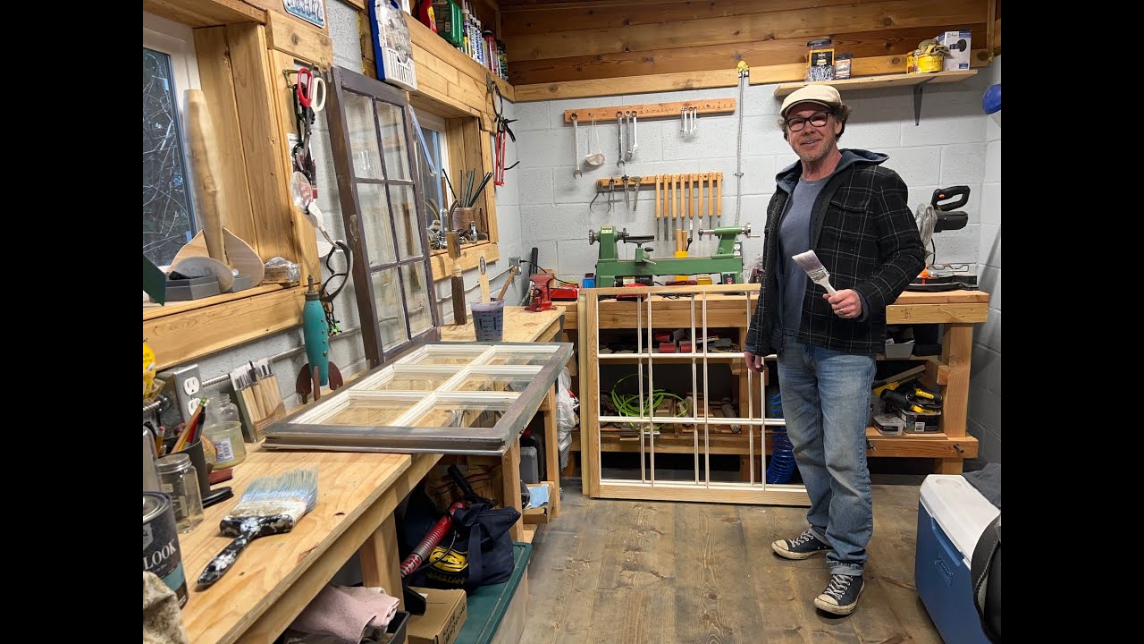 Vintage farm window unboxing - YouTube