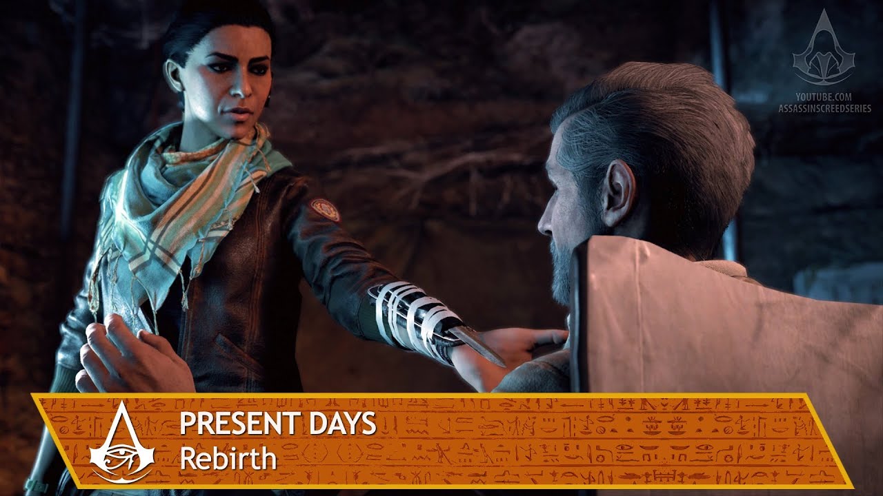 Assassin's Creed Origins - Present Days - Rebirth - YouTube