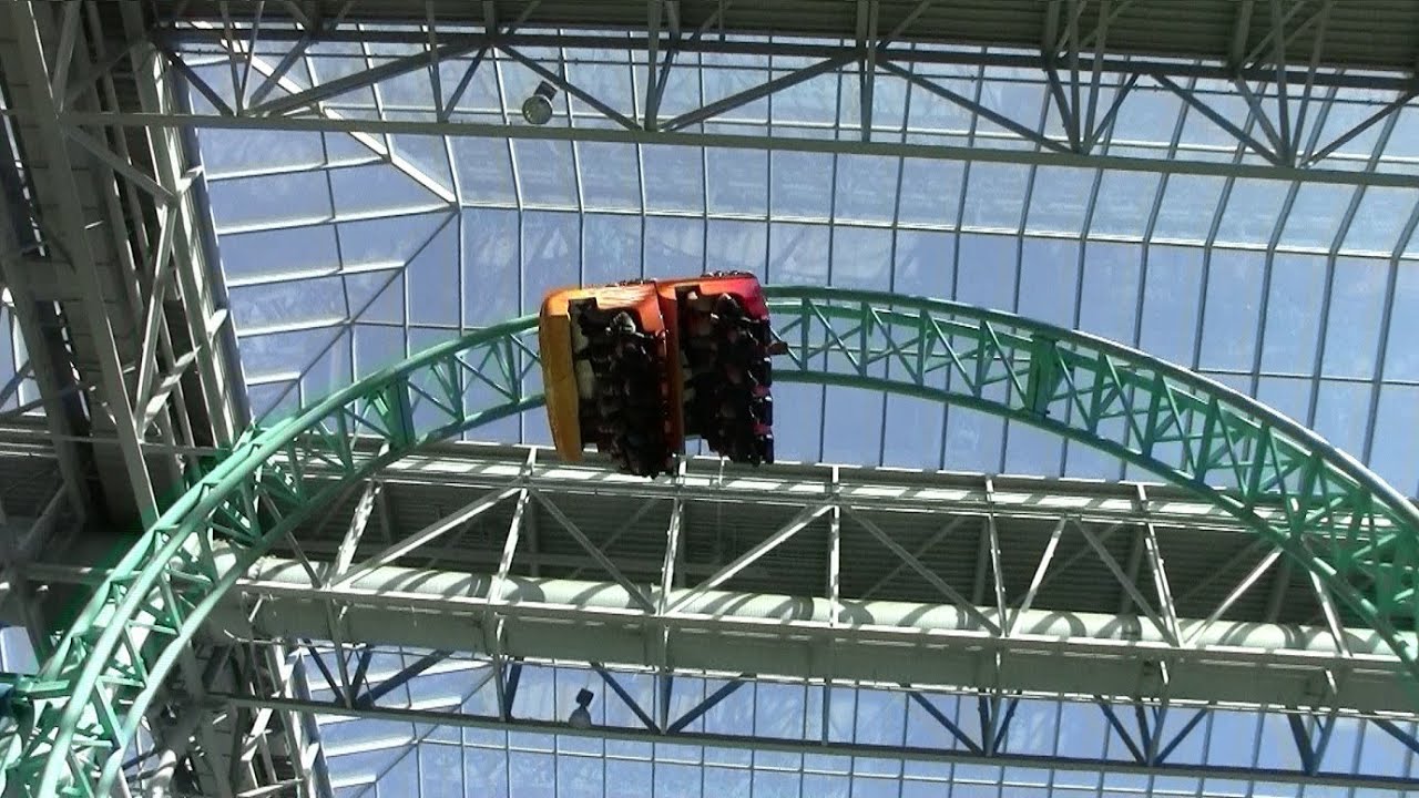 SpongeBob SquarePants Rock Bottom Plunge off-ride HD Nickelodeon ...