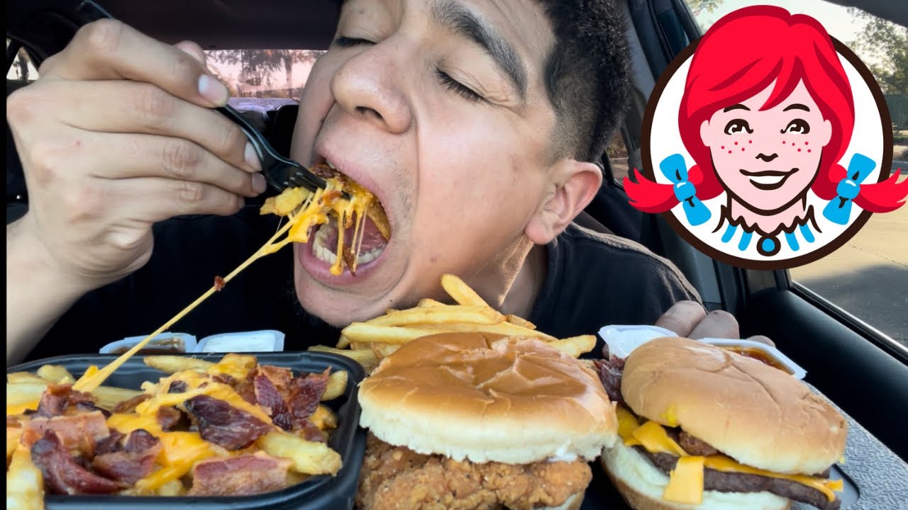 Wendy’s Mukbang - YouTube