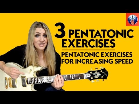 3 Pentatonic Exercises - Pentatonic Exercises for Increasing Speed ...