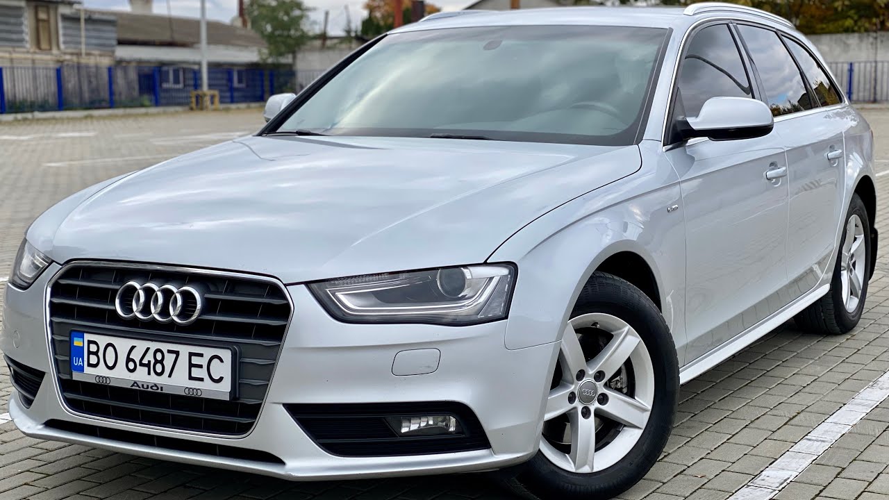 Audi A4 2013 2.0TDI s-line - YouTube