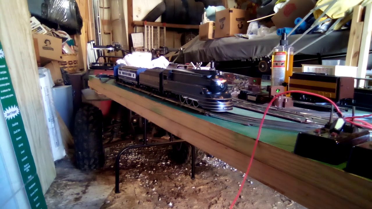 MTH Torpedo on the O27 Layout - YouTube