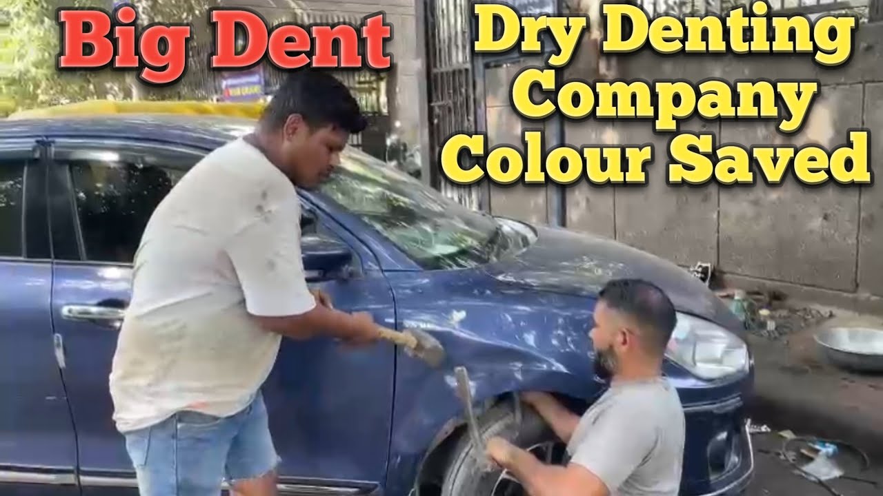 Big Dent Repair Dry Denting Remove Dent Paintless Company Colour Saved ...