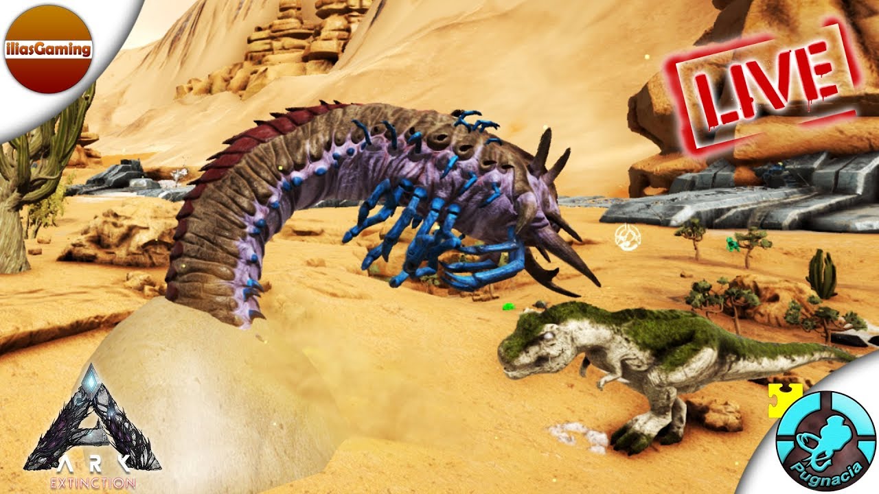 Σκουληκαντέρα!!! ARK Modded Extinction E5 (Greek gameplay) - YouTube