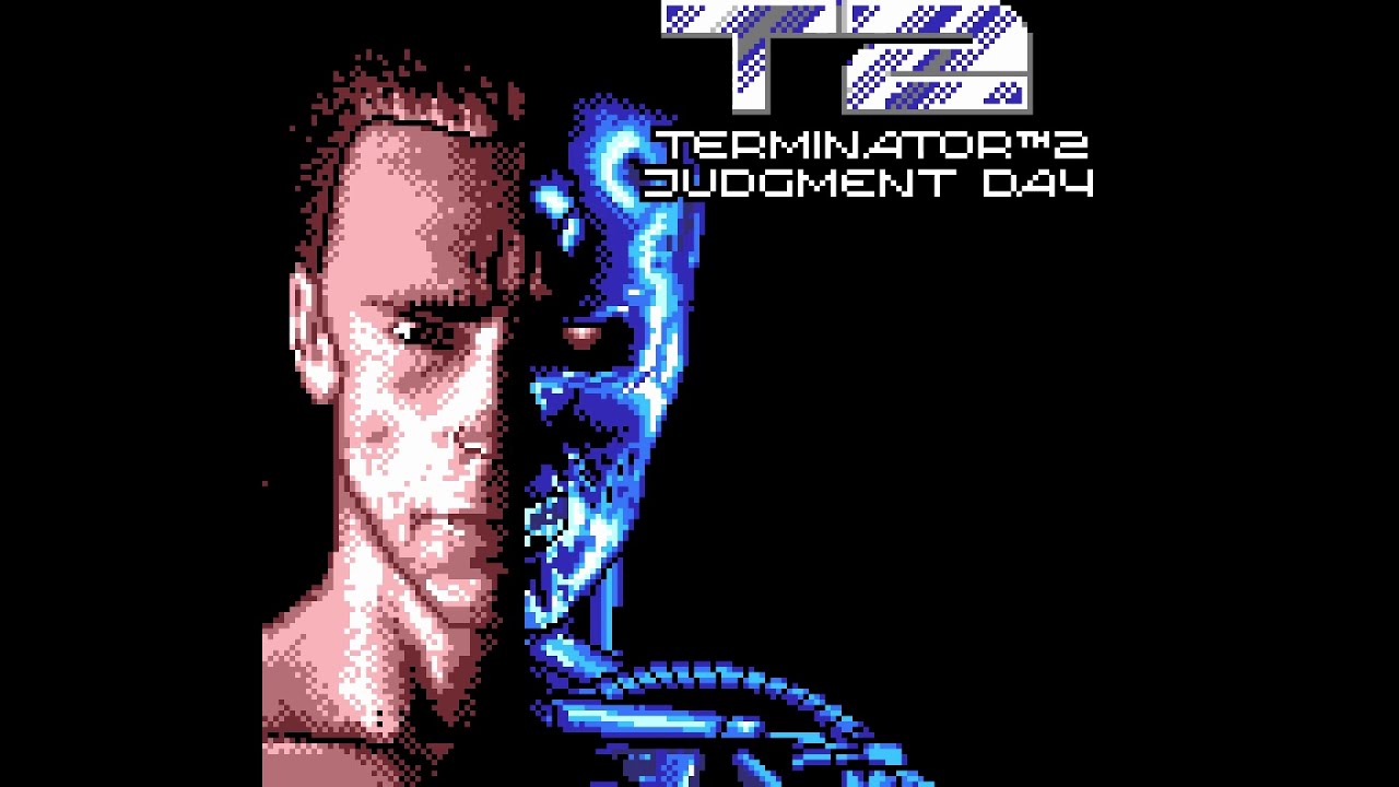 T2 - Terminator 2 : Judgment Day (Game Gear) – Écran-titre ...