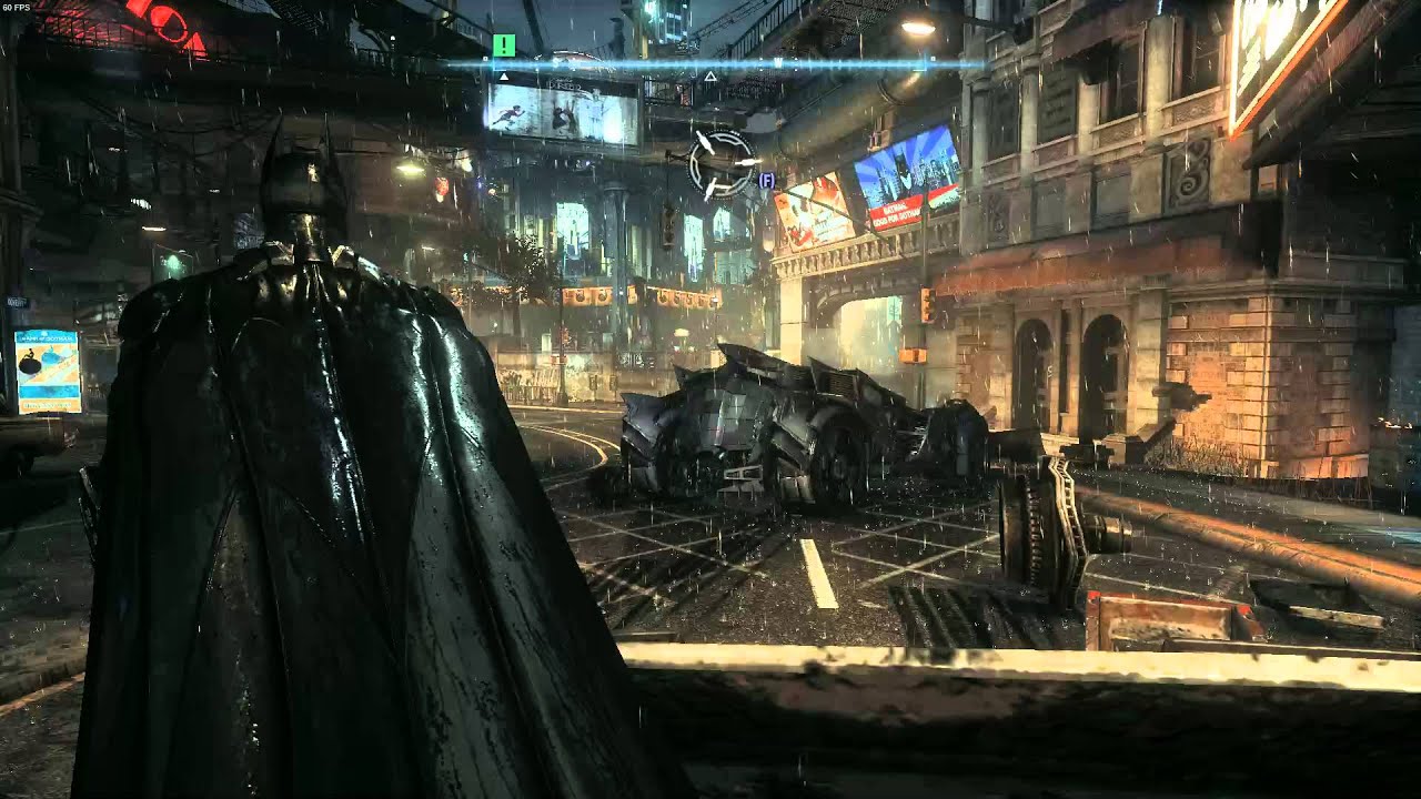 Batman Arkham Knight (PC) - Rain Effects After Ace Chemicals - YouTube