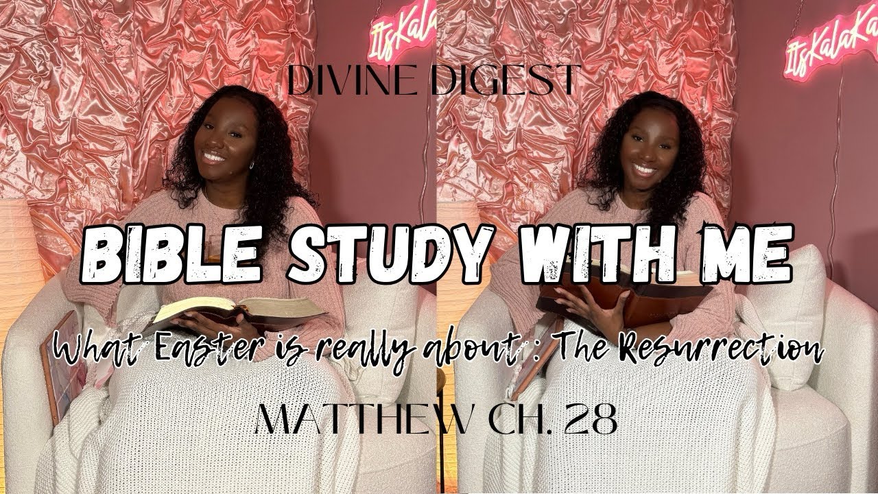 BIBLE STUDY WITH ME | WHAT IS EASTER REALLY ABOUT? | JESUS ...
