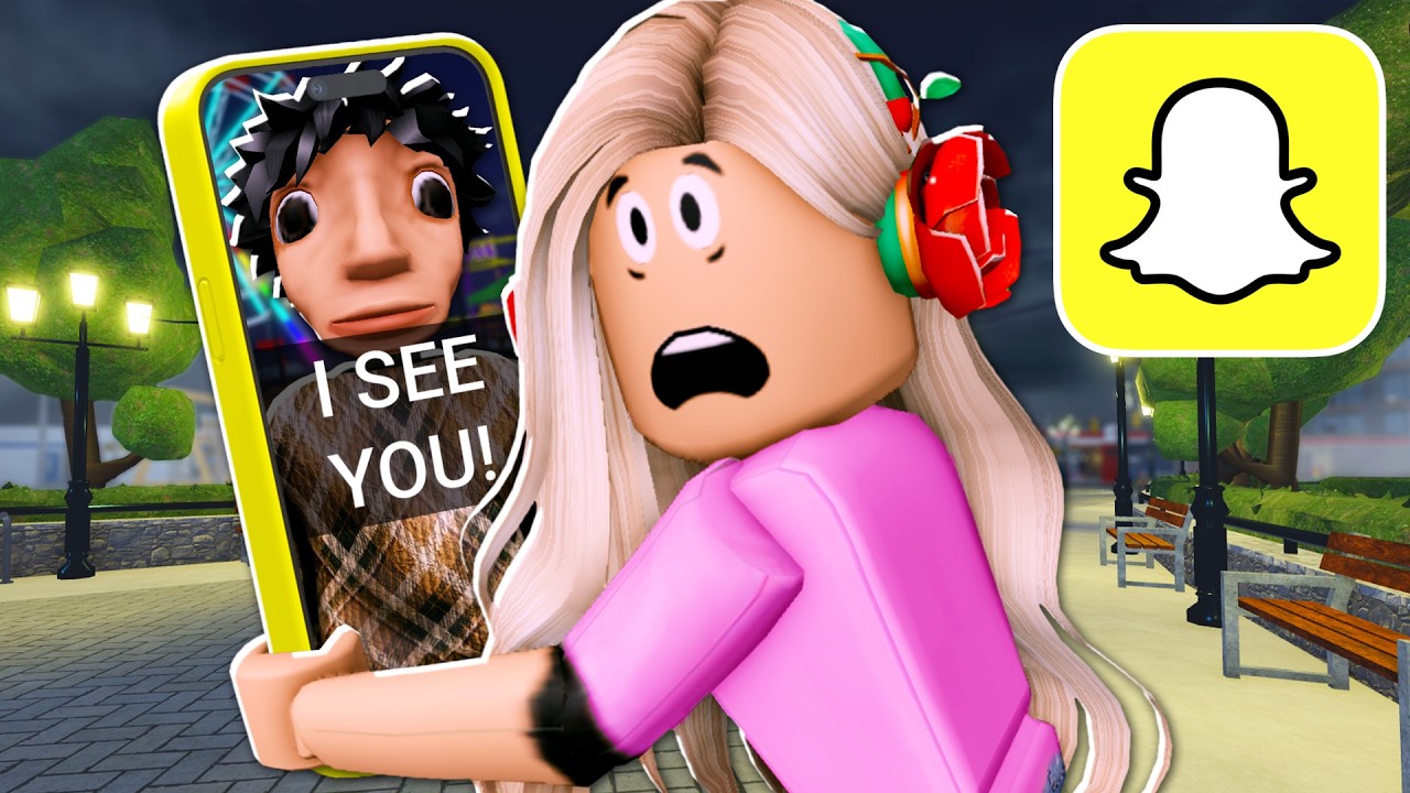 CREEPY Kid STALKED Me On Snap Stories! (Roblox) - YouTube