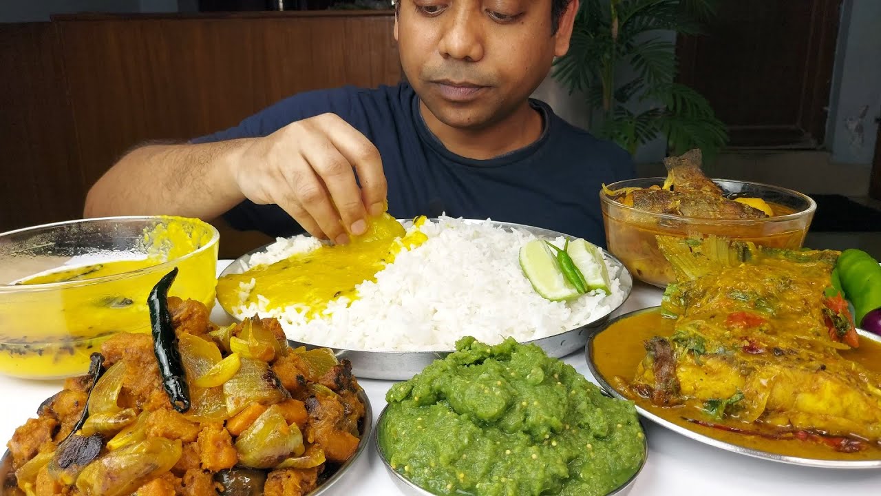 FISH TAIL RECIPE WITH FOOD EATING SHOW MUKBANG ASMR - YouTube