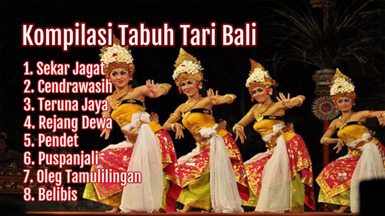 Kompilasi gambelan tabuh untuk iringan tari bali | gambelan tabuh tari ...