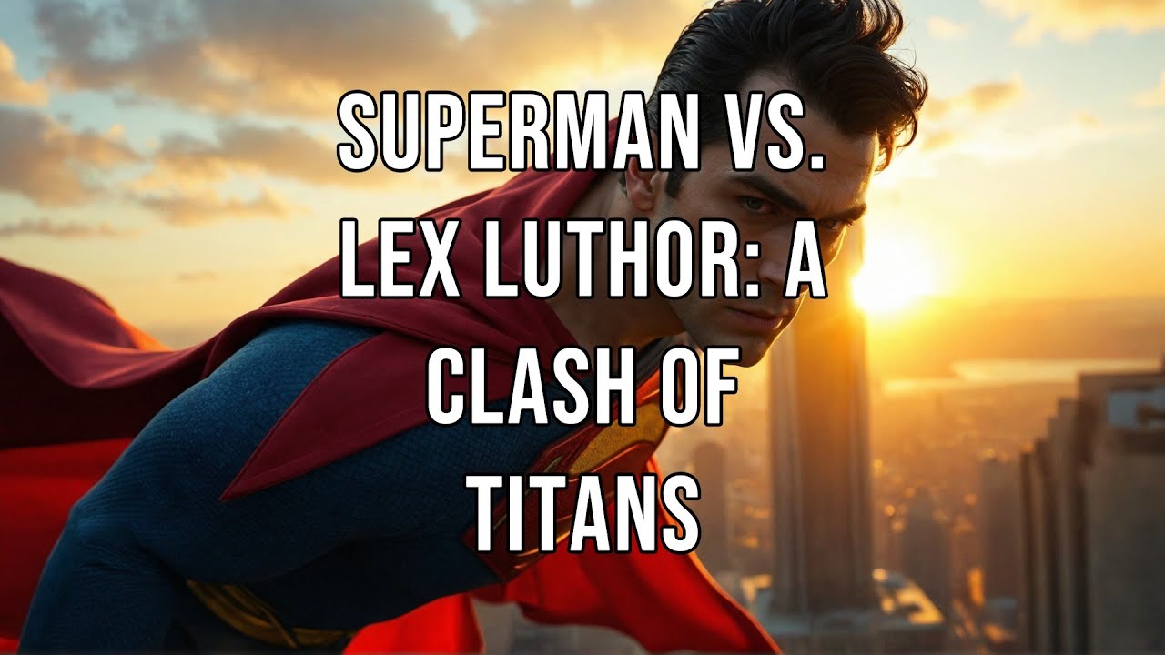 Superman vs. Lex Luthor: A Clash of Titans - YouTube