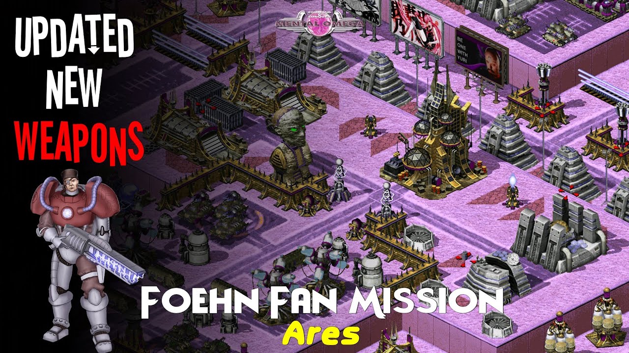 Red Alert 2 | Mental Omega - Foehn Fan Mission - Ares - YouTube
