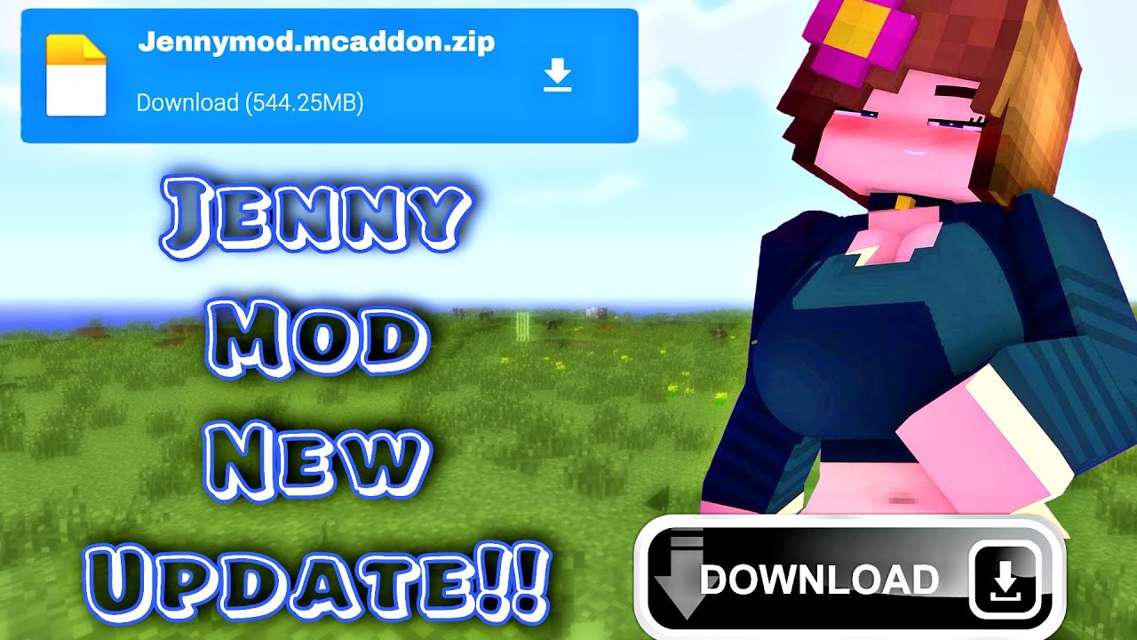 How To Download Jenny Mod In MCPE With Explain (#minecraft #meme #memes ...