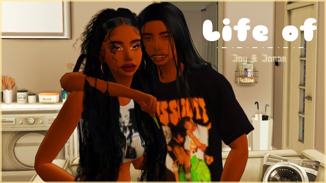 Ep.1 | Meet Jay & Janae 👫🏽| Life of Jay & Janae | Sims 4 Let's Play ...