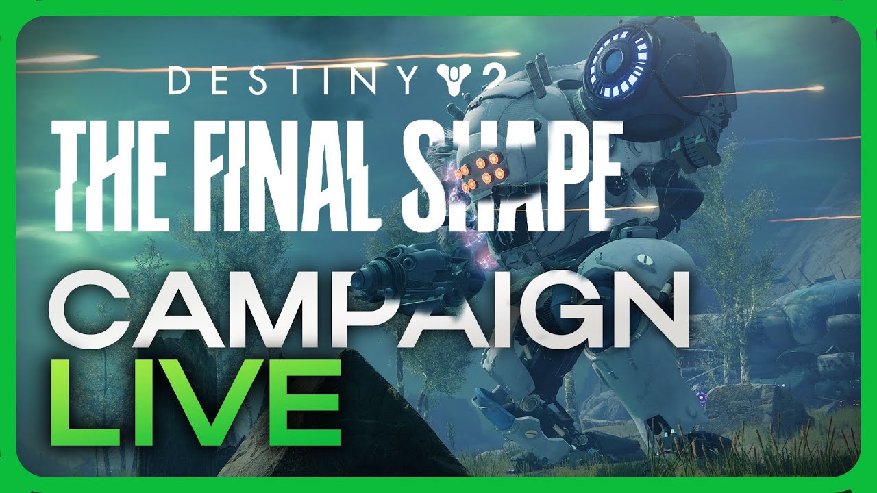 THE FINAL SHAPE LAUNCH | DESTINY 2 - YouTube