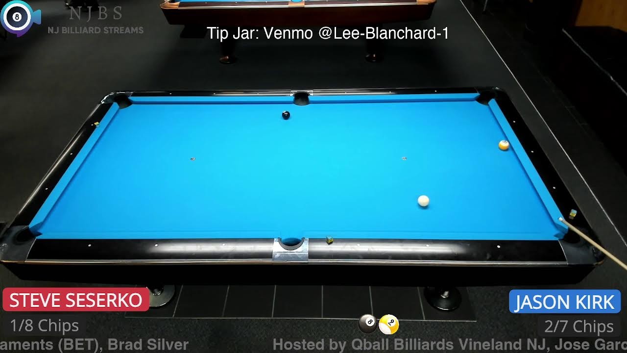 NJ Pool Scene Weekly 8 Ball Chip Tournament 3-21-25 - YouTube