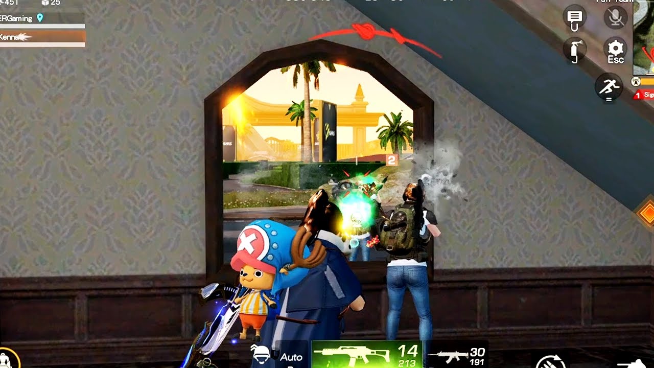 Knives out - Duo Rush - Battle Royale gameplay - YouTube