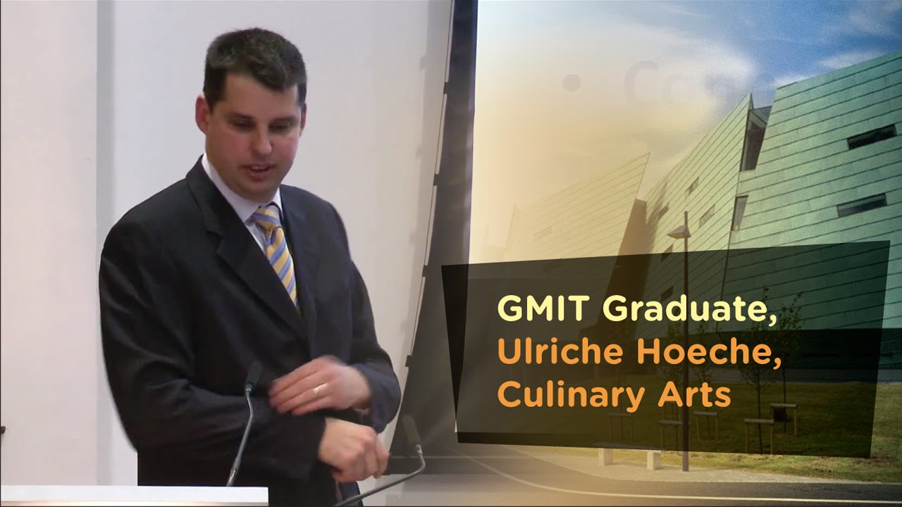 GMIT Graduate, Ulrich Hoeche, Culinary Arts - YouTube