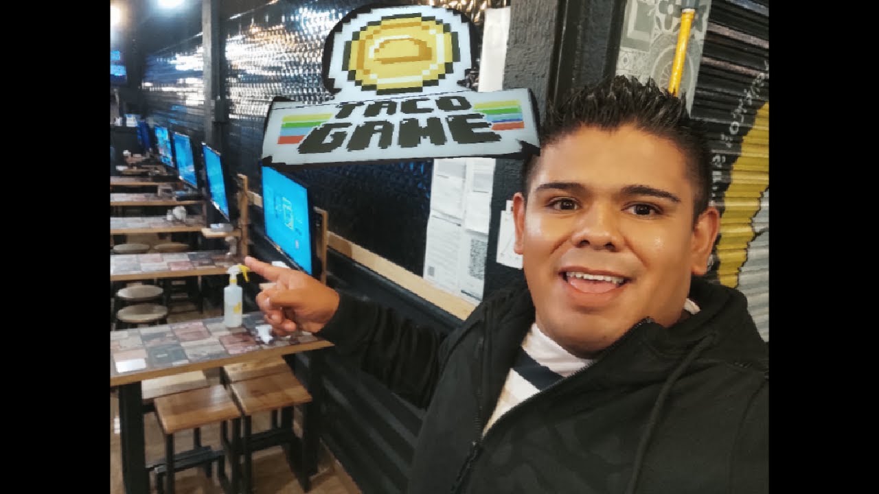Vistando TACO GAME El Mejor Lugar Para Comer y Jugar Videojuegos En Un ...