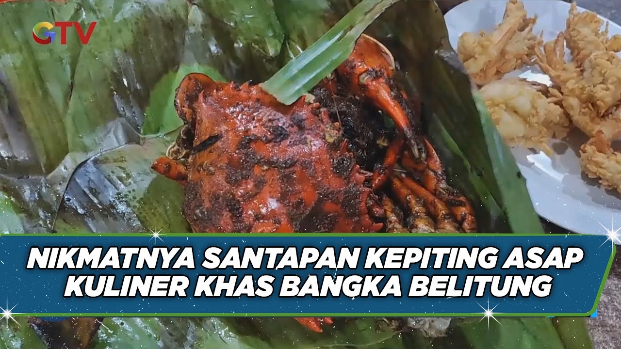 Lezatnya Kepiting Asap Kuliner Khas Bangka Belitung - YouTube