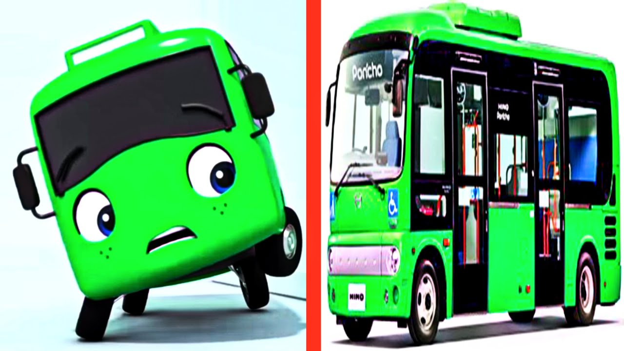 Buster The Bus Characters ln Real Life Part 7 - YouTube