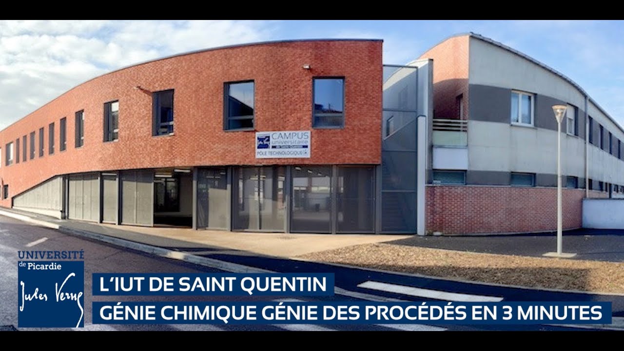 L'IUT de Saint-Quentin : Génie Chimique Génie des Procédés - YouTube