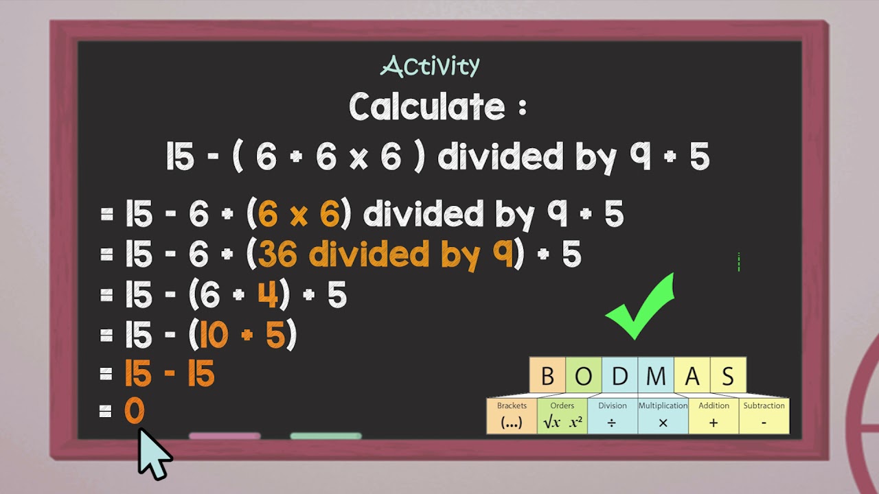 Mathematics - Grade 4: Order of Operations - BODMAS - YouTube