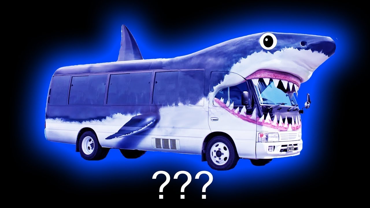 Bus Shark "Baby Shark Horn" Sound Variations in 61 Seconds - YouTube