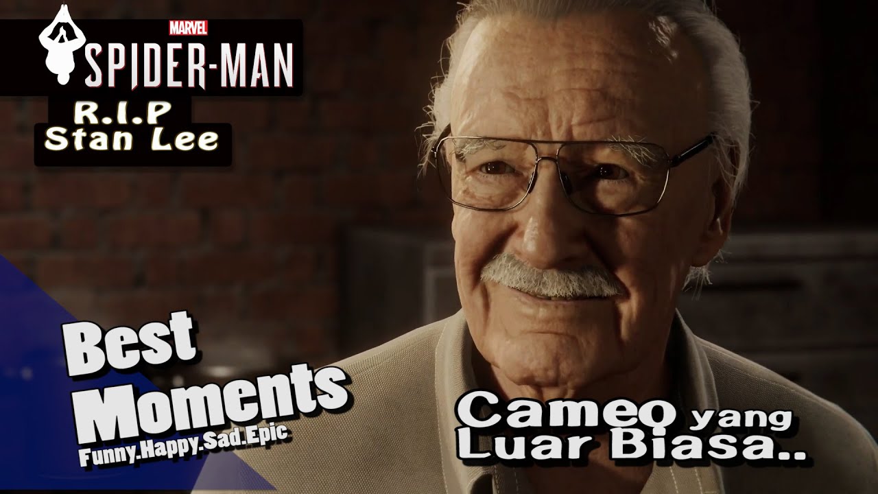 Marvel's Spiderman Goodbye Stan Lee - We will miss you- Terima Kasih ...