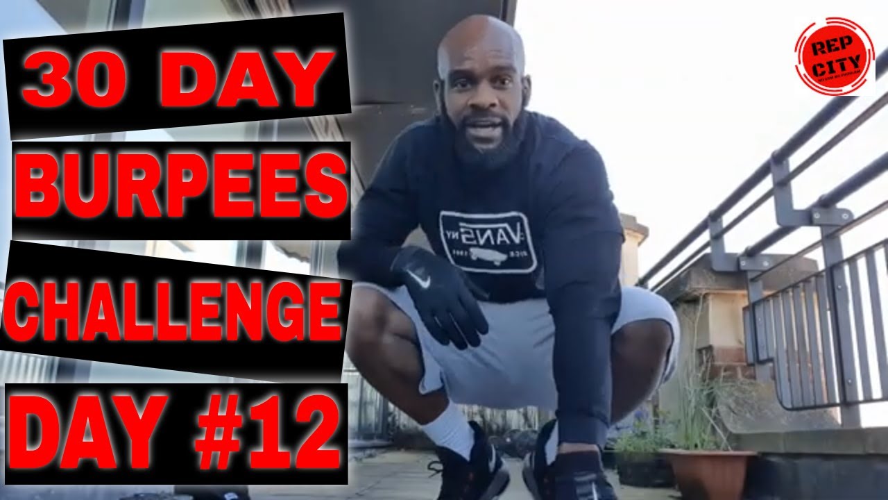 100 Prison Style Burpees For 30 Days Challenge [Day 12] - YouTube