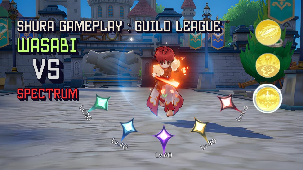 Back to Cross server ! - Guild League Main field - Wasabi x Spectrum ...
