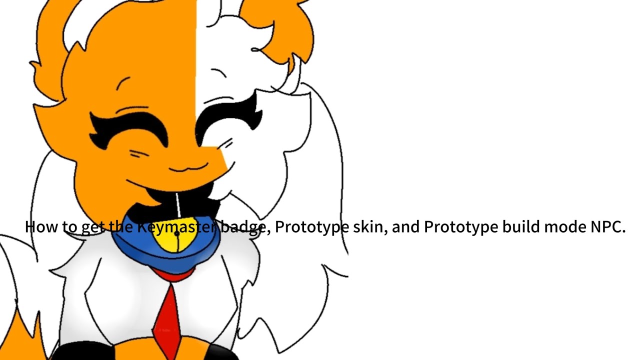 How to get the keymaster badge, prototype skin, and prototype build mode NPC. - YouTube