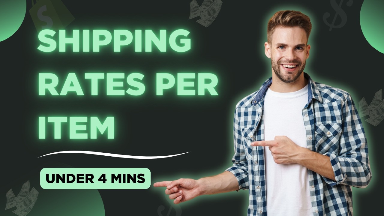 How to Set Shipping Rate PER ITEM on Shopify? (2026) | Combined ...