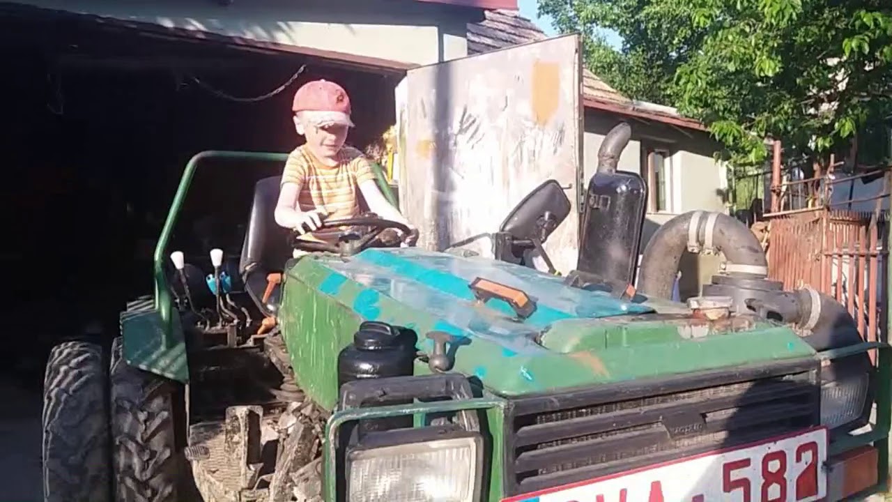 home made tractor 4x4 - YouTube