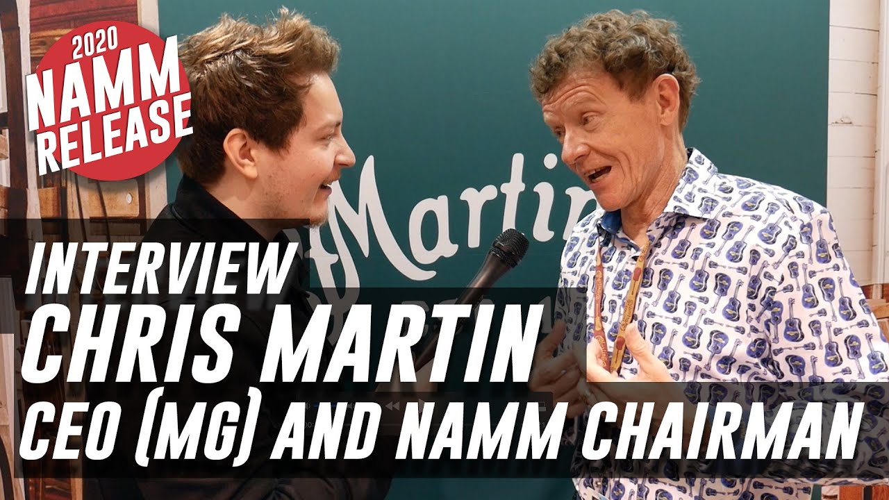 Martin Guitars | Interview w/ Chris Martin CEO/Namm Chairman - YouTube