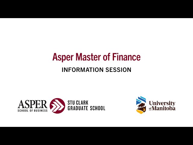 Asper School Of Business Logo