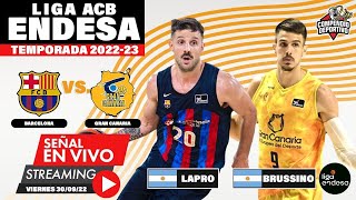 🔴 BARCELONA VS GRAN CANARIA 💥 LIGA ENDESA EN DIRECTO 🏀 BARCA POR EL ...
