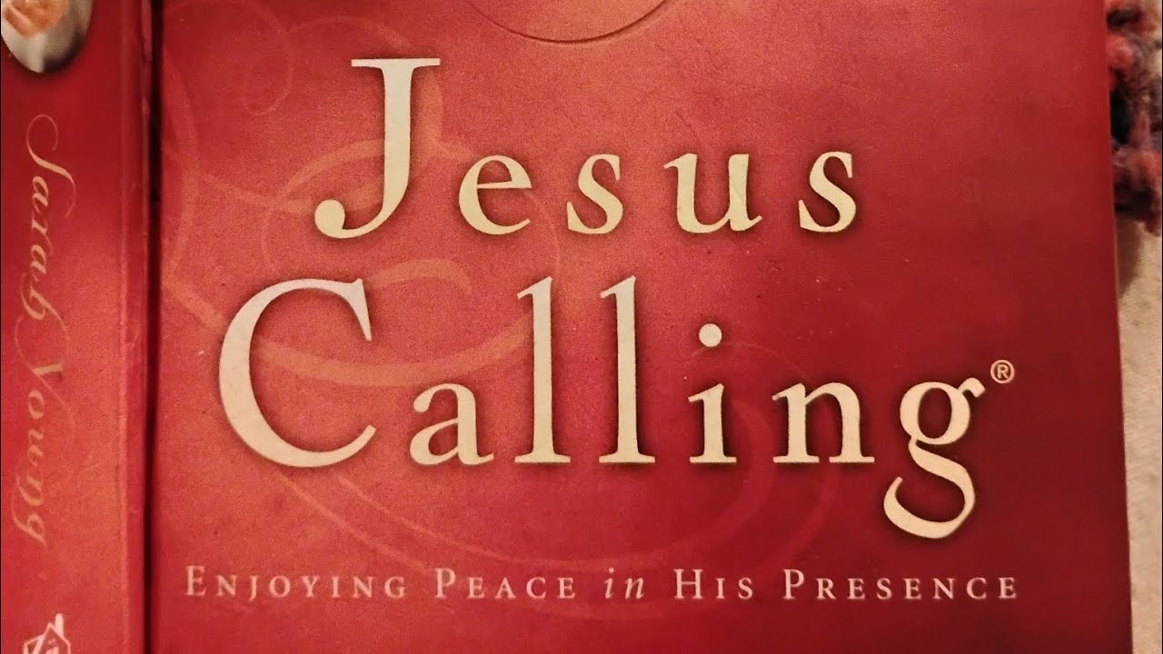 Jesus Calling Jan 11 #spirituality #thechrist - YouTube