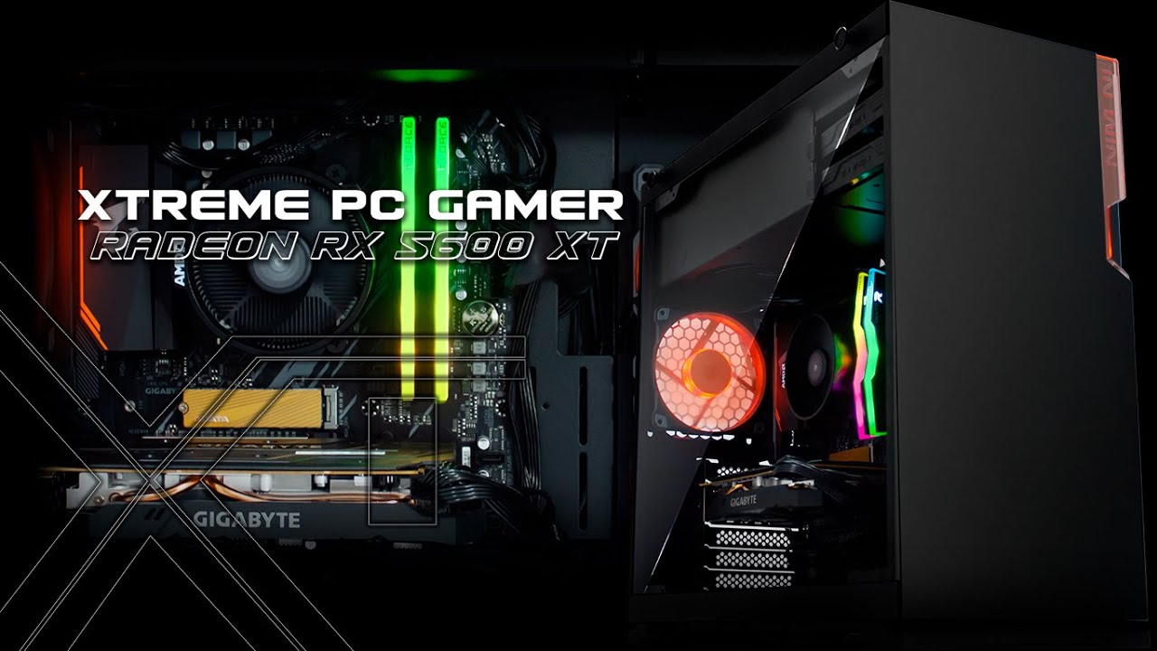 Xtreme PC Gamer AMD Radeon RX 5600 XT Ryzen 5 3600 - YouTube