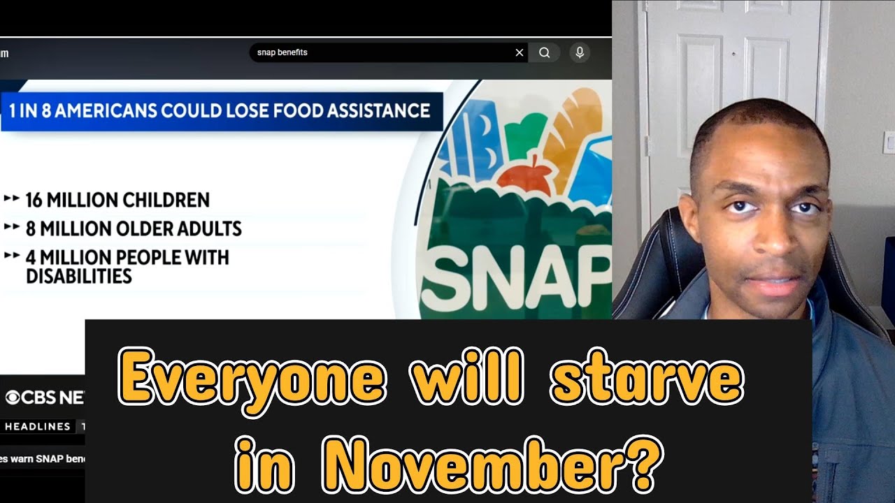 SNAP benefits may stop in November amid government shutdown - YouTube